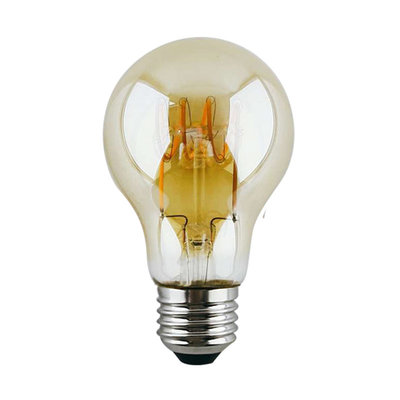 Double spiral filament lamp A60 FILAMENT light led bulb